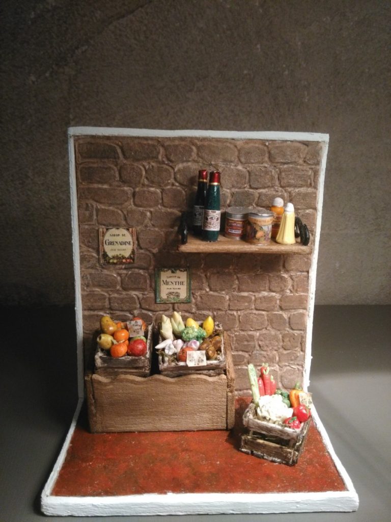 Mini épicerie de campagne. Epicerie miniature - Les Miniatures de Rachel